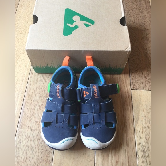 PLAE | Shoes | Plae Size 8 Blue Velcro Shoes | Poshmark